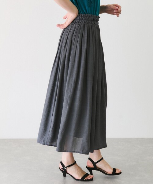 Jayro（ジャイロ）の「RTスラブギャザースカート（スカート）」 - WEAR